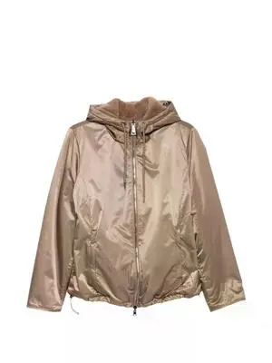 BETTY BARCLAY Faux-fur Hooded Jacket - Brown