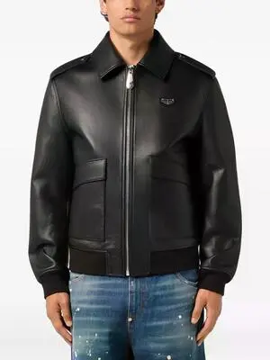 Philipp Plein Eco-leather Jacket