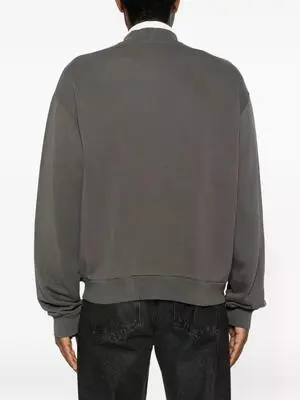 Emporio Armani Logo-print Zip-up Sweatshirt