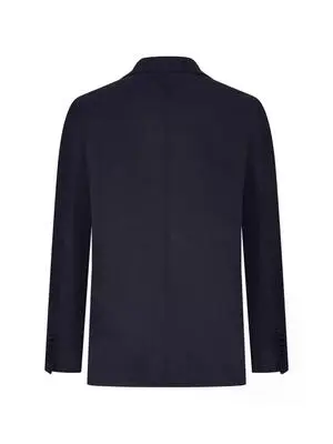 Tagliatore Logo-pin Single-breasted Blazer