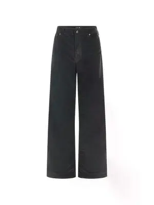 LOIS Corduroy Wide-leg Trousers