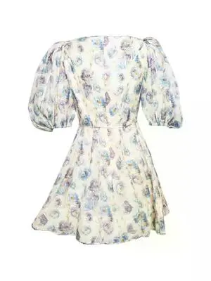 Zimmermann Tama Iris-print Mini Dress