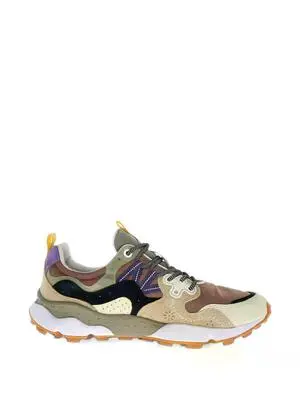 FLOWER MOUNTAIN Yamano 3 Uni Suede Panelled Sneakers