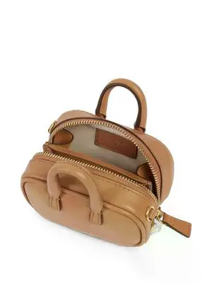 AVITEUR Mini Maia Shoulder Bag - Brown