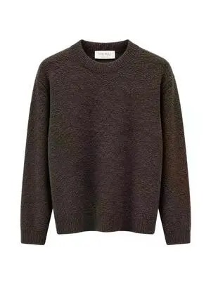 THE PULL Bouclé-knit Sweater - Brown