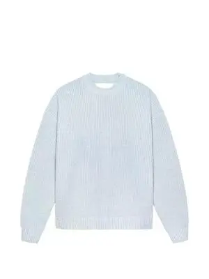 NEW AMSTERDAM SURF ASSOCIATION Big Logo Oyster-jacquard Sweater