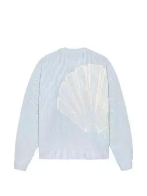 NEW AMSTERDAM SURF ASSOCIATION Big Logo Oyster-jacquard Sweater