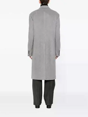 LARDINI Double-breasted Peak-lapels Coat