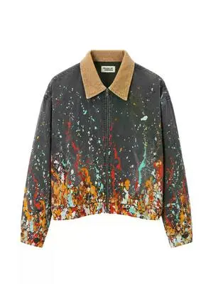 HOUSE OF ERRORS Embroidered Paint Workwear Jacket