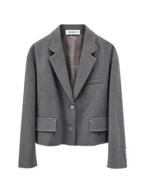 Archive Gisella Raw-cut Cropped Blazer