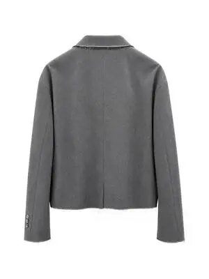 Archive Gisella Raw-cut Cropped Blazer