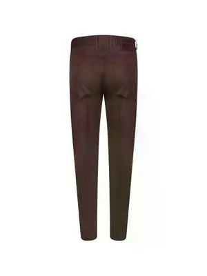 JACOB COHЁN Edo Twill-weave Pressed-crease Trousers