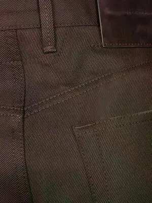 JACOB COHЁN Edo Twill-weave Pressed-crease Trousers