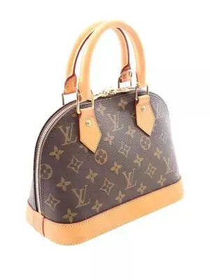 LOUIS VUITTON 2016 Monogram Alma Bb Satchel