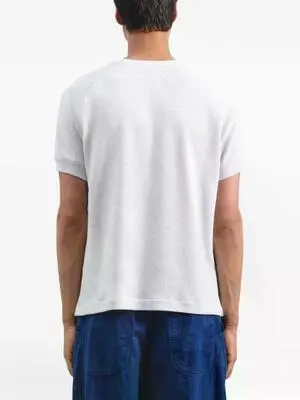 You Must Create Marquee Piqué-textured T-shirt