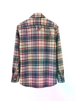 WILLY CHAVARRIA Checked Wool Shirt