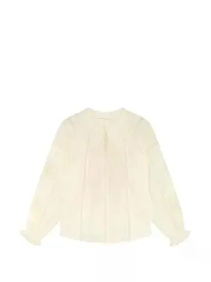 MAISON HOTEL Bettina Embroidered Cotton Blouse