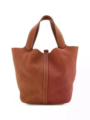 Hermès Picotin Lock Bag Clemence Gm Bucket Bag