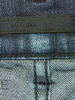 Prada Faded-effect Slim-fit Jeans