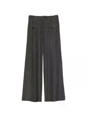 Issey Miyake Allow Stripe Straight Trousers