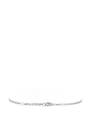 Cartier 2 Diamonds Love 18k White Gold With Diamonds Bracelet - Silver