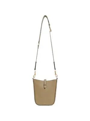 AVITEUR Mini Gigi Woven-detail Shoulder Bag