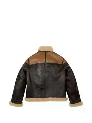 Kenzo Flying Boke Shearling Jacket