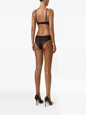Wolford Geometric-mesh Briefs