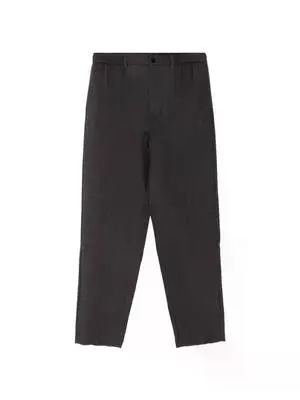 Emporio Armani Elasticated-waist Trousers - Grey