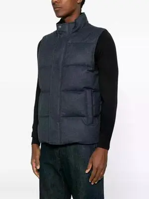 Canali Quilted Wool Gilet