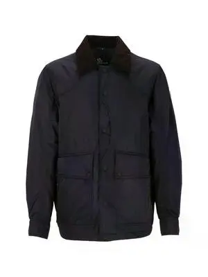Moncler Louron Corduroy-collar Jacket - Blue