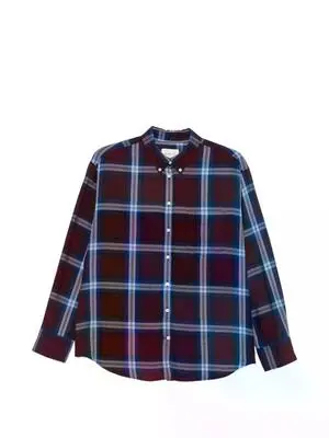 Gant Checked Flannel Shirt - Red