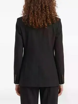 SUTTON NEW YORK Single-breasted Stretch-canvas Blazer
