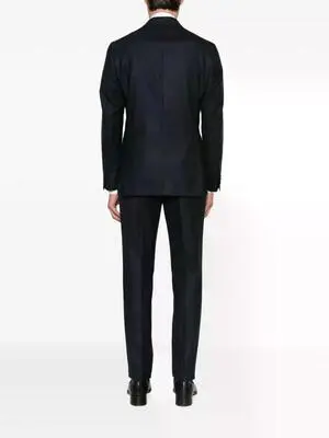 LARDINI Double-breasted Pinstripe Suit