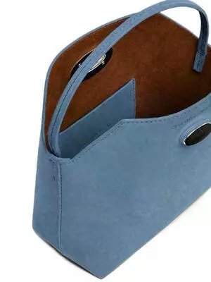 Christopher Esber Turnlock Suede Mini Bag