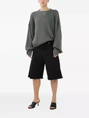 TENUE Noah Raw-cut Denim Shorts