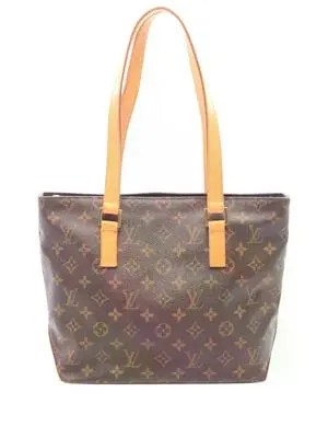 LOUIS VUITTON 2003 Monogram Cabas Piano Tote Bag