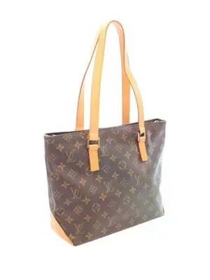 LOUIS VUITTON 2003 Monogram Cabas Piano Tote Bag