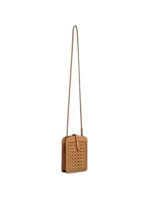 AVITEUR Cannage Leather Phone Case