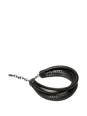 Brunello Cucinelli Monili-embellished Layered Bracelet - Silver