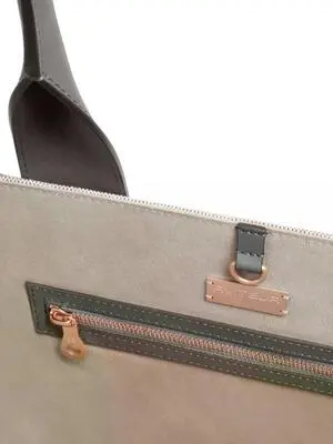 AVITEUR Cannage Canvas Tote Bag