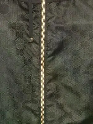 Gucci 2006 Monogram-print Hooded Jacket