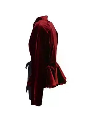 Alberta Ferretti Velvet Bow-detail Jacket