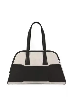 AVITEUR Leather-trim Canvas Pet Carrier