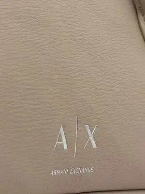 Armani Exchange Logo Tote Bag