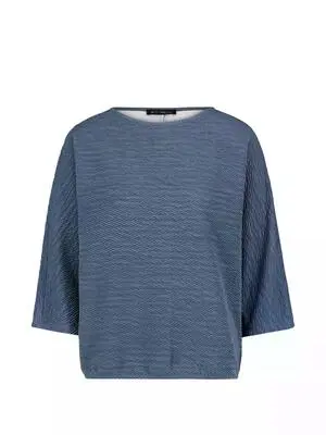 BETTY BARCLAY Three-quarter Sleeve Sweater - Blue