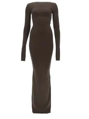 Rick Owens Abito Temple Gown - Brown