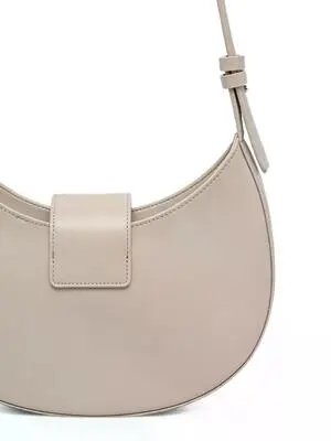 Armani Exchange Logo-plaque Crescent Shoulder Bag
