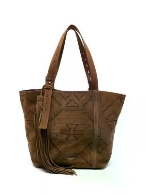GOLDEN GOOSE 24/7 Geometric-embroidered Tote Bag