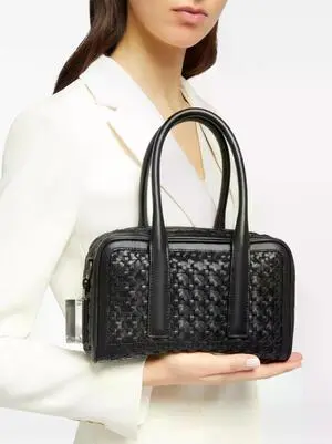 AVITEUR Cristallino Cannage-weave Tote Bag